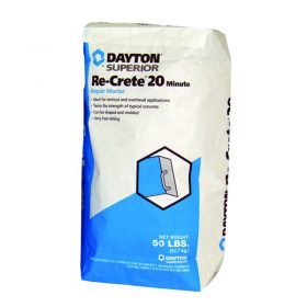 Mortero ReCrete 20min Vertical y Overhead - 50 libras - MATCO Internacional