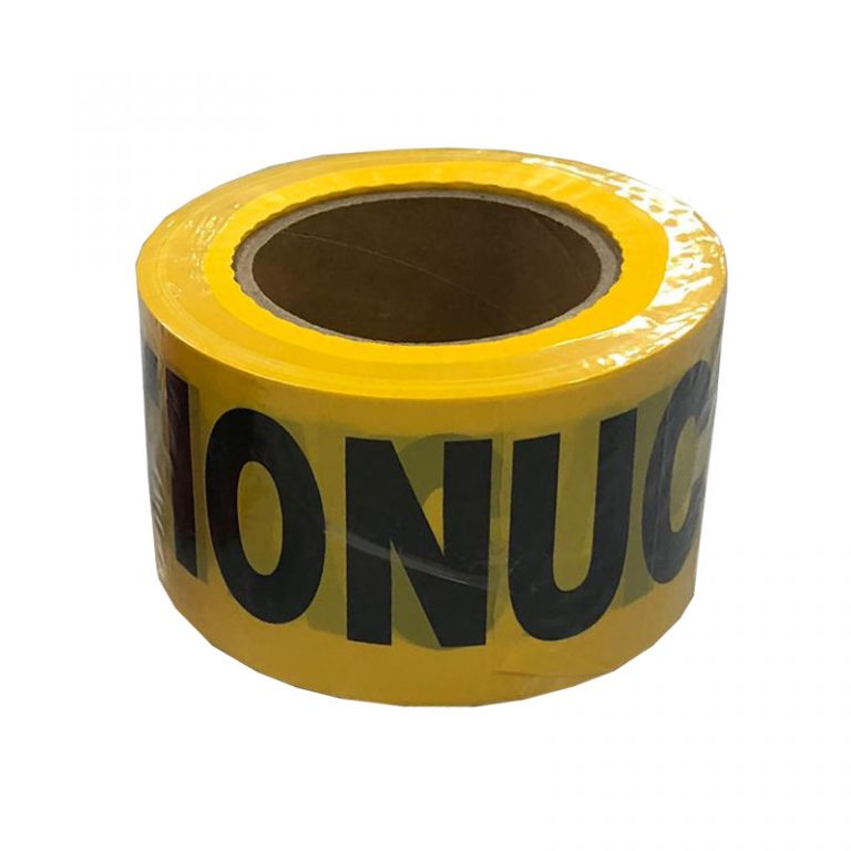 Cinta Precaución - 3" x 500 pies - Amarilla - MATCO Internacional